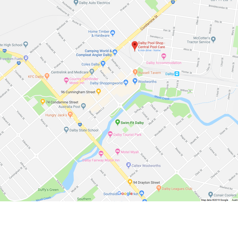 Contacts - Dalby Pool Shop